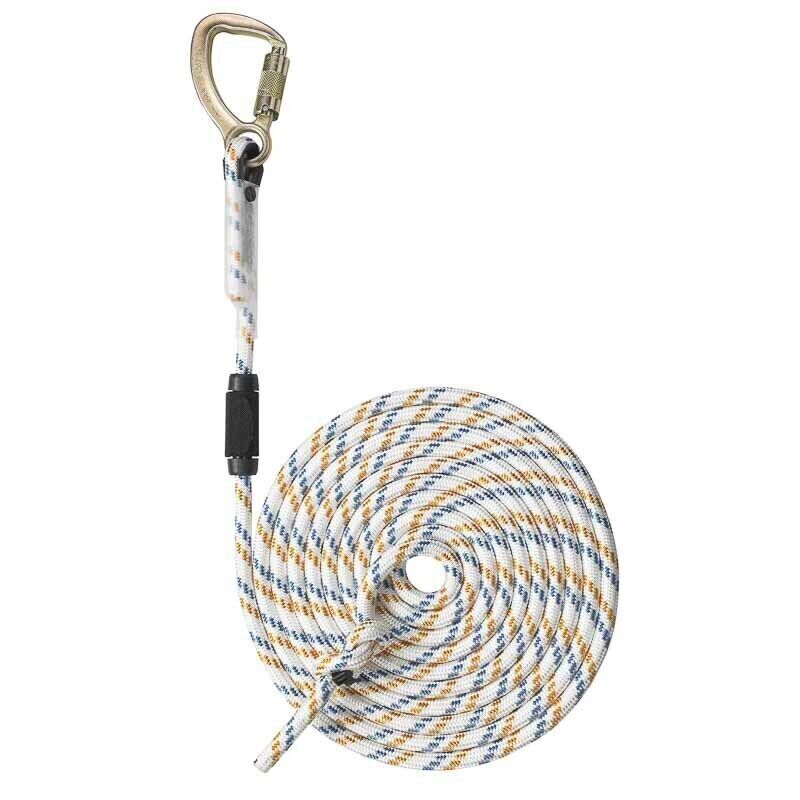 12mm Static Kernmantle Rope With Kobra Triple Action Karabiner - SafetyHQ