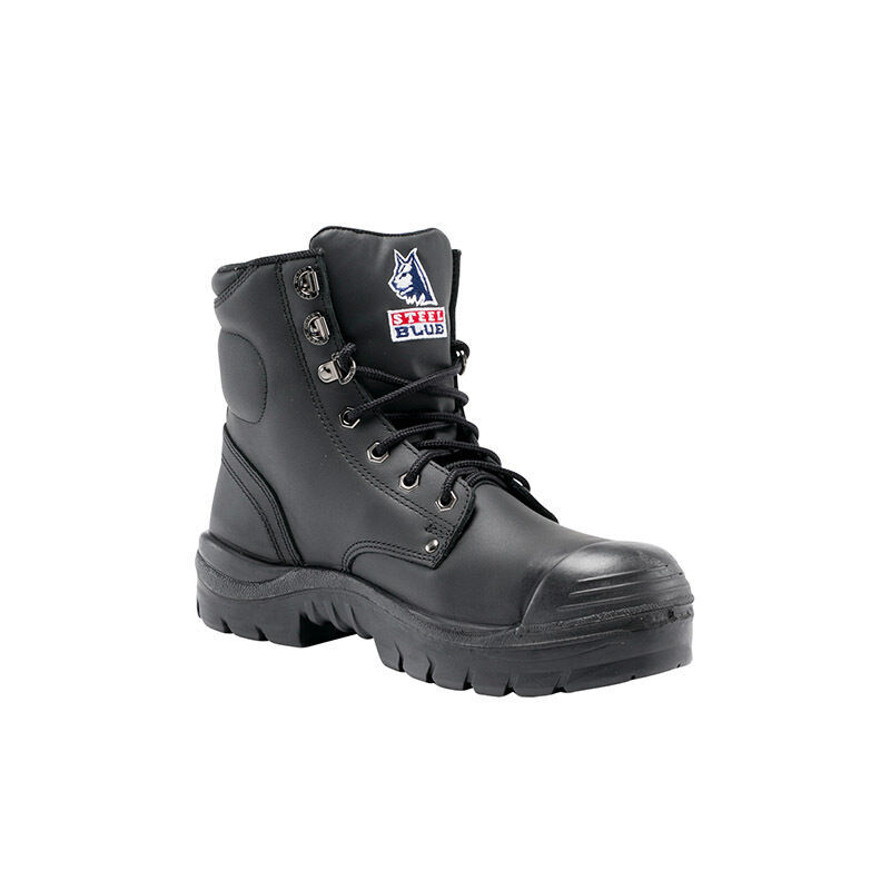 Steel Blue Argyle PM Nitrile Bump Cap Boots - SafetyHQ